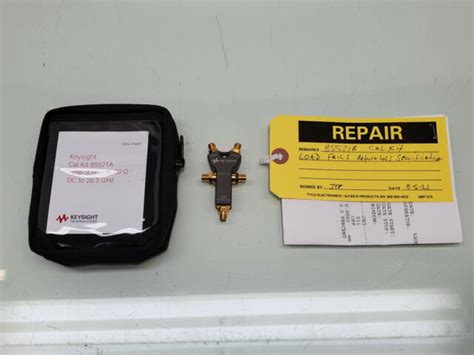 Keysight 85521a Calibration Kit Type 3 5mm F 50 Ohm Dc To 26 5 Ghz For
