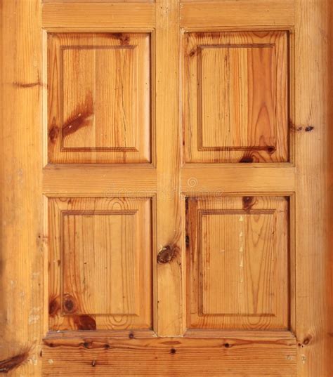 Detail Of Window Shutter With Square Elements And Wooden Texture Stock