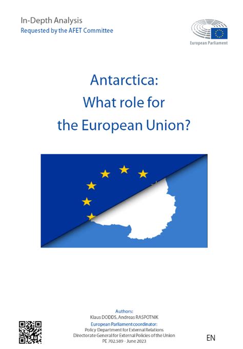 Antarctica What Role For The Eu Cde Almería Centro De