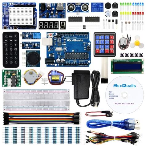 Rexqualis Super Starter Kit Based On Arduino Uno R3 With Tutorial And