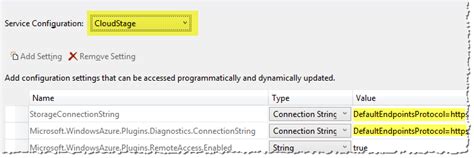 Azure Deployment To Stage Ignores Service Configuration Stack Overflow