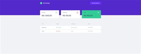 Github Andersonandrad Study Dtmoney Reactjs