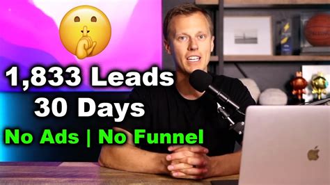 How I Got 1833 Gohighlevel Leads In 30 Days No Ads No Sales Funnel