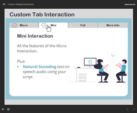 Create A Custom Storyline Tabbed Interaction By Georgejamesfive Fiverr