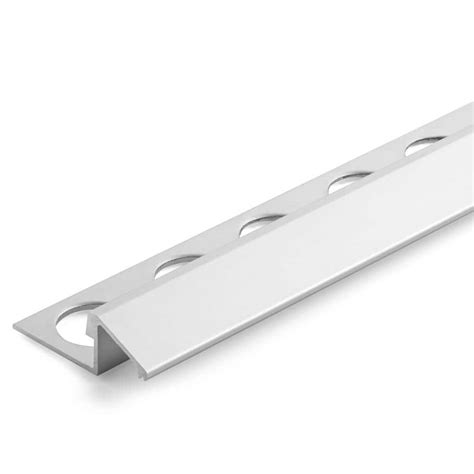 Reviews For Trimmaster Satin Silver 12 In X 98 12 In Aluminum Tile