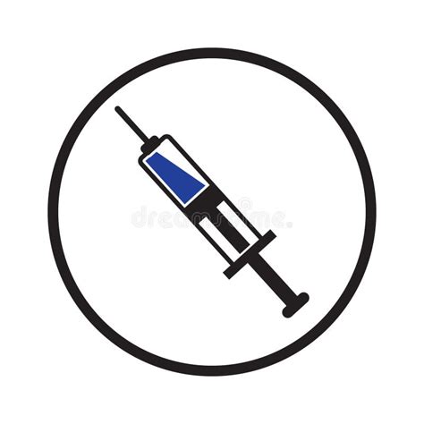 Medical Injection Icon Stock Vector Illustration Of Sign 262618220