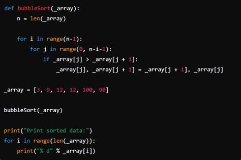 Elior Oz On Linkedin Programming Algorithms Bubblesort Codingtips Learning