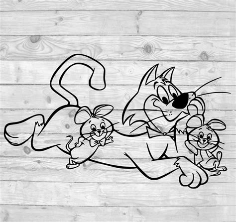 Mr Jinx Pixie And Dixie Svg Instant Download Svg Png Dxf Etsy Finland