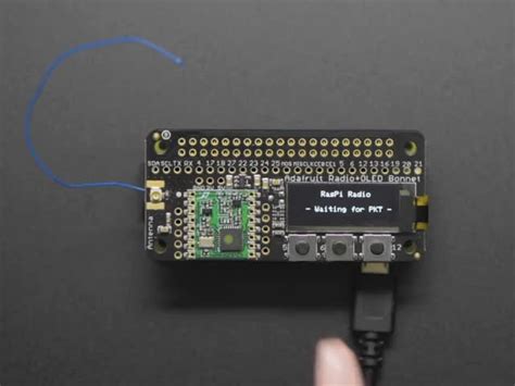 Rfm69 Raspberry Pi Setup Adafruit Radio Bonnets With Oled Display