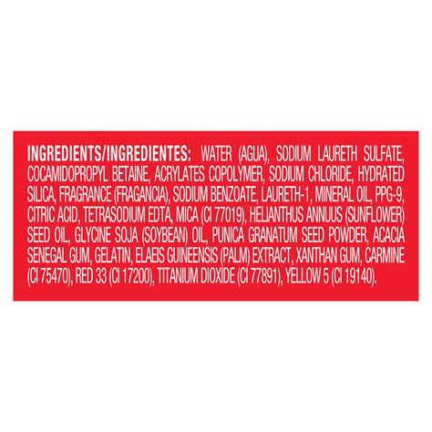 Caress Body Wash For Women Tahitian Pomegranate And Coconut Milk For Dry