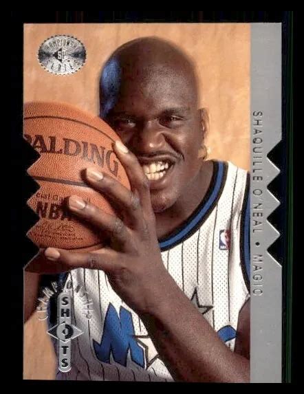 1995 96 Sp Championship Championship Shots S20 Shaquille Oneal Eur 5