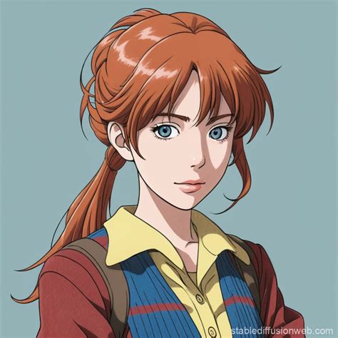 Wendy Corduroy Anime Character Illustration Stable Diffusion Online
