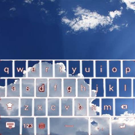 Blue Sky Keyboard Themes Apk For Android Download