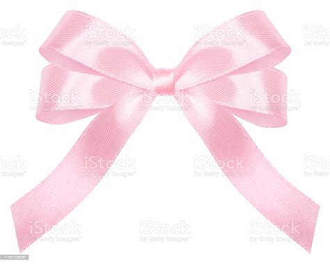 흰색 배경에 고립 된 핑크 실크 리본으로 만든 기프트 리본 0명에 대한 스톡 사진 및 기타 이미지 0명 2020년 개체