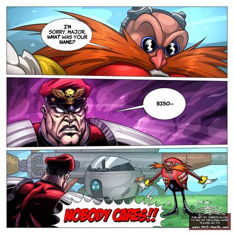 Bison Nobody Cares Sonic Trailer Parody [oc Fanart] R Sonicthehedgehog
