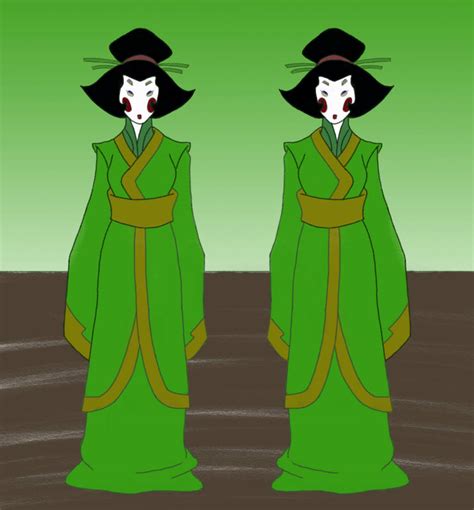 Kabuki Twins Request By Bigpanart On Deviantart