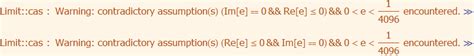 calculus and analysis limit of integral gives incorrect output