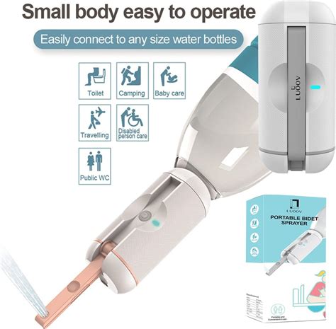 Buy Pocket Bidet Electric Portable Travel Bidet Sprayer Rechargeable Handheld Mini Personal