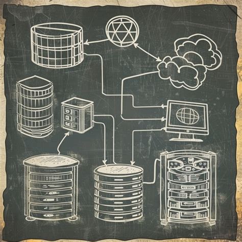 Free Data Network Diagram Photo Diagram Technology Data Download