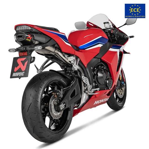 Akrapovic Exhaust Approved Titanium Slip On Honda Cbr600rr 2024 2025