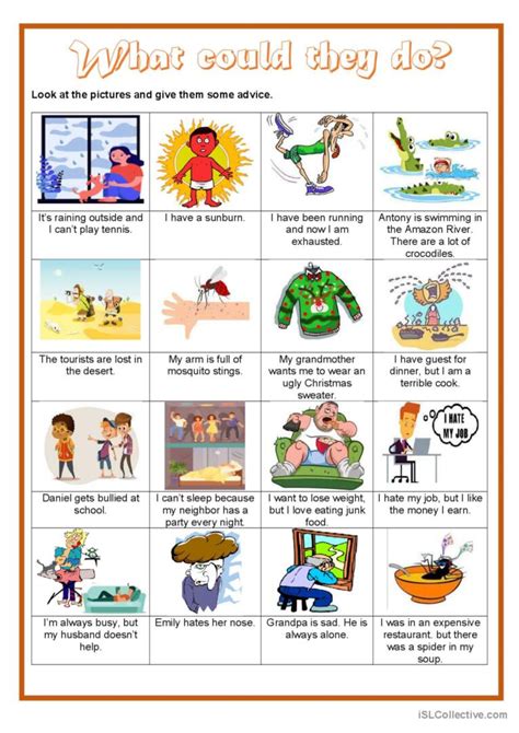 Idioms For Giving Advice Worksheet Live Worksheets 58 Off