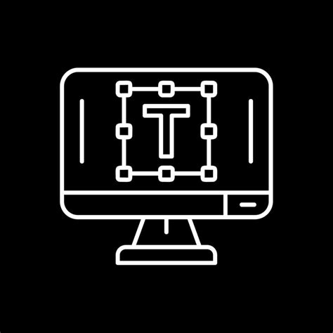 Text Editor Line Inverted Icon 41737731 Vector Art At Vecteezy