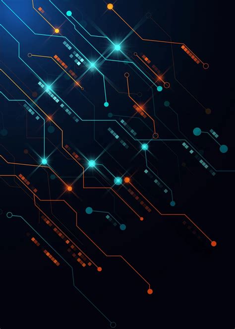 Circuit Diagram Background An Electronic Circuit Board With Many Lines And Dots On It As Well