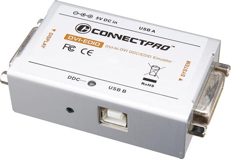 Connectpro Dvi Edid Kitu1 Dvi Ddc Edid Ghost Emulator Professional Kit Electronics