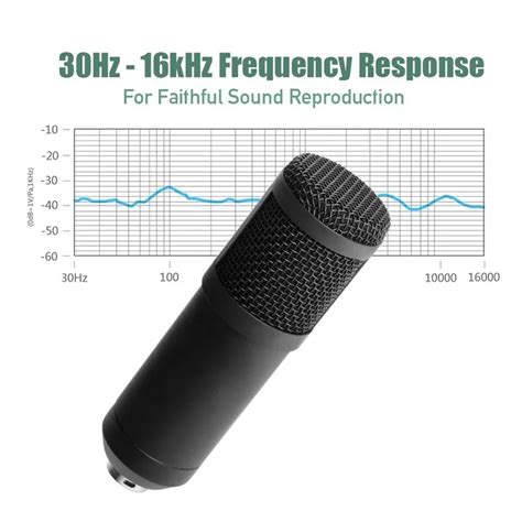 192khz 24bit Sampling Rate Usb Microphone Set Youtube Podcast Recording Computer Microphone Bm