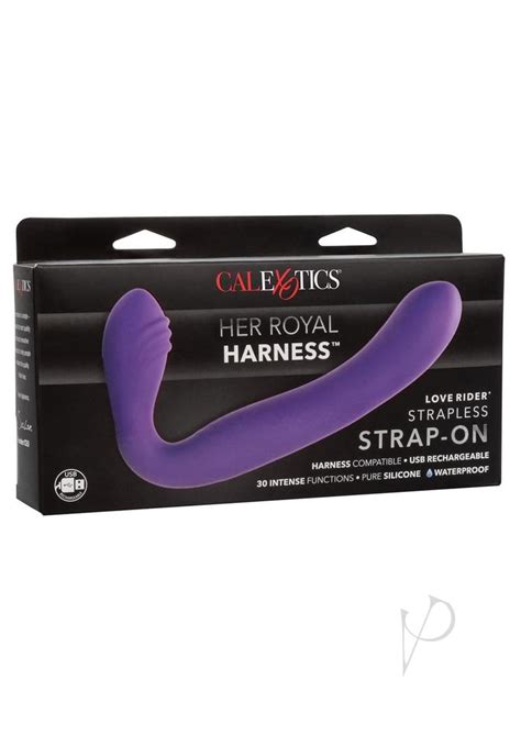 Love Rider Rechargeable Silicone Strapless Strap On Pelvictech