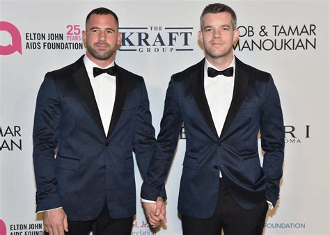Russell Tovey Engaged To Steve Brockman Popsugar Celebrity