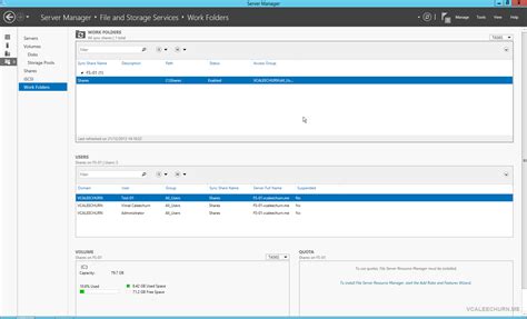 Setting Up Work Folders Windows Server 2012 R2 Vs Online