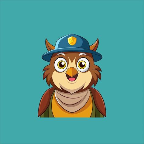 Owl Mascot Logo Premium Ai Generated Vector Owl Mascot Logo Premium Ai Generated Vector