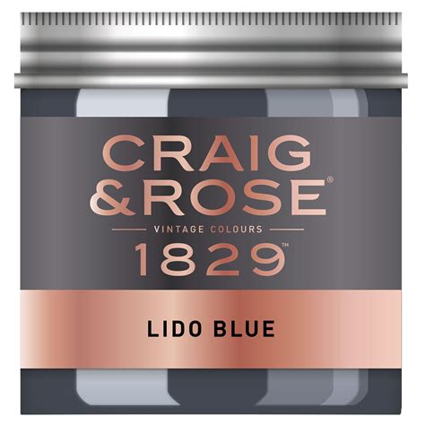 Craig And Rose 1829 Emulsion Tester Pot Lido Blue Wilko