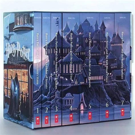 Harry Potter Scholastic набор 7 книг на английском языке в мягком