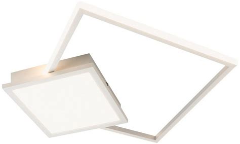 Casa Nova Led Deckenleuchte Jimbo Weiß 2 Flammig Aluminium Led Fest