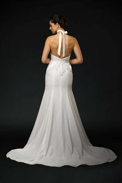 Lace Halter Neck Wedding Dress 60 Photos