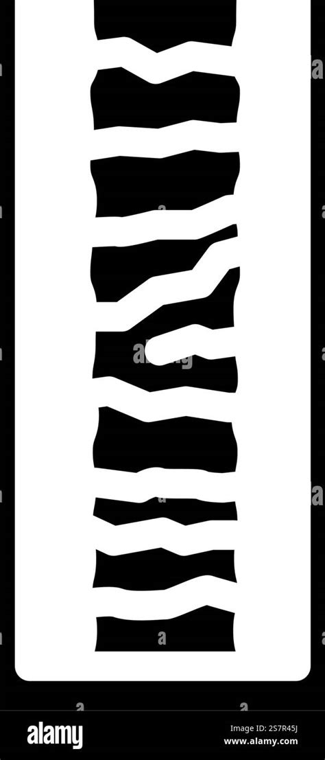 Drill Core Samples Glyph Icon Vector Drill Core Samples Sign Isolated Symbol Illustration