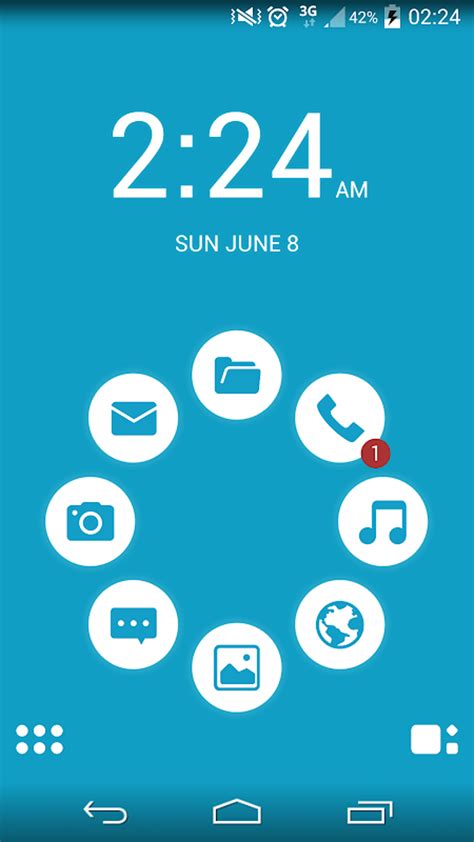 Android Için Basic Blue Theme For Smart Launcher Apk İndir