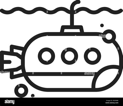 Submarine Icon Vector Image Stock Vector Image And Art Alamy