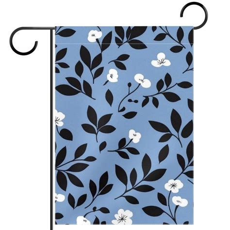 Nueahedn Aesthetic Colored Flowers Flags For Outside Decoration Yard