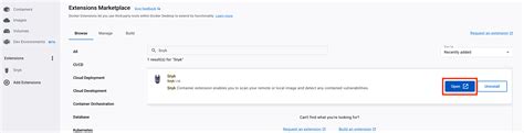 [小ネタ] docker extensions から snyk container を利用して docker イメージの脆弱性スキャンを行う