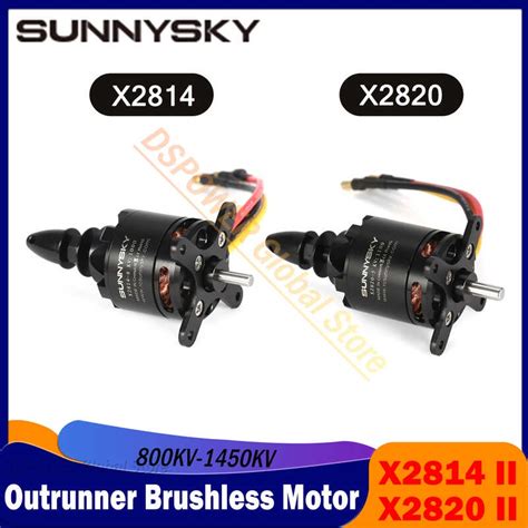 SUNNYSKY RC Fixed Wing Outrunner Brushless Motor Long Shaft