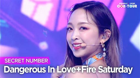 Simply K Pop Con Tour Secret Number Dangerous In Love Fire