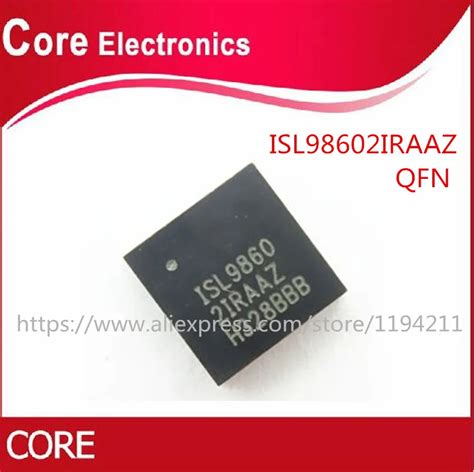 5pcs ISL98602IRAAZ ISL98602 ISL9860 2IRAAZ QFN LCD chip|Integrated ...