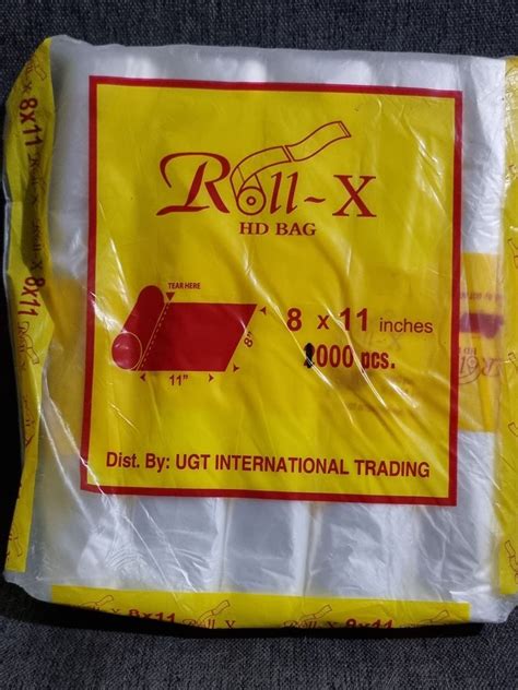 Hd Bag Roll 8x11 Plastic Labo 1000pcs Lazada Ph