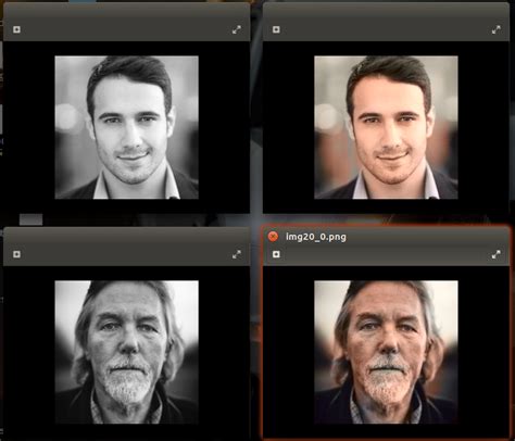 Coloring Bw Portraits With Neural Networks Colorizing Greysclae