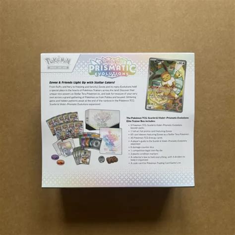 PokÉmon Tcg Prismatic Evolutions Elite Trainer Box Etb X2 Sealed 264