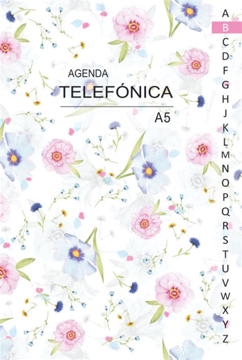 Agenda Telefónica Abecedario Libreta De Direcciones Y Contactos