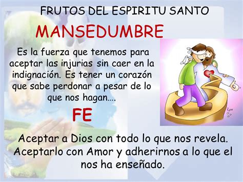Catequesis De Confirmación Frutos Del Espíritu Santo